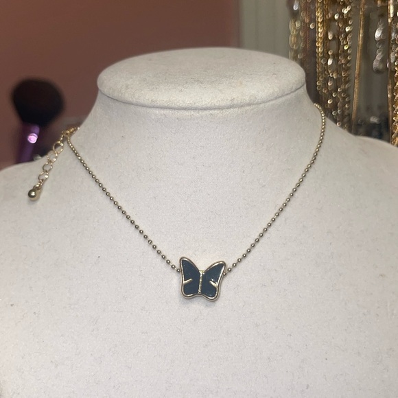 Jewelry | Butterfly Choker Necklace | Poshmark